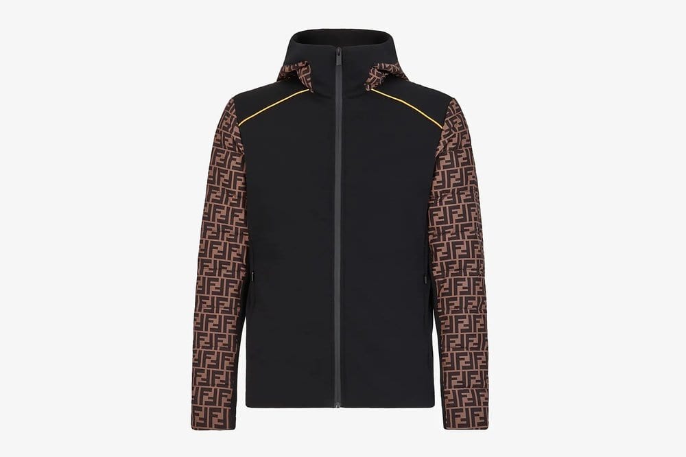 Fendi FF Monogram Tech Fabric Jacket Black – AyZed Clothing